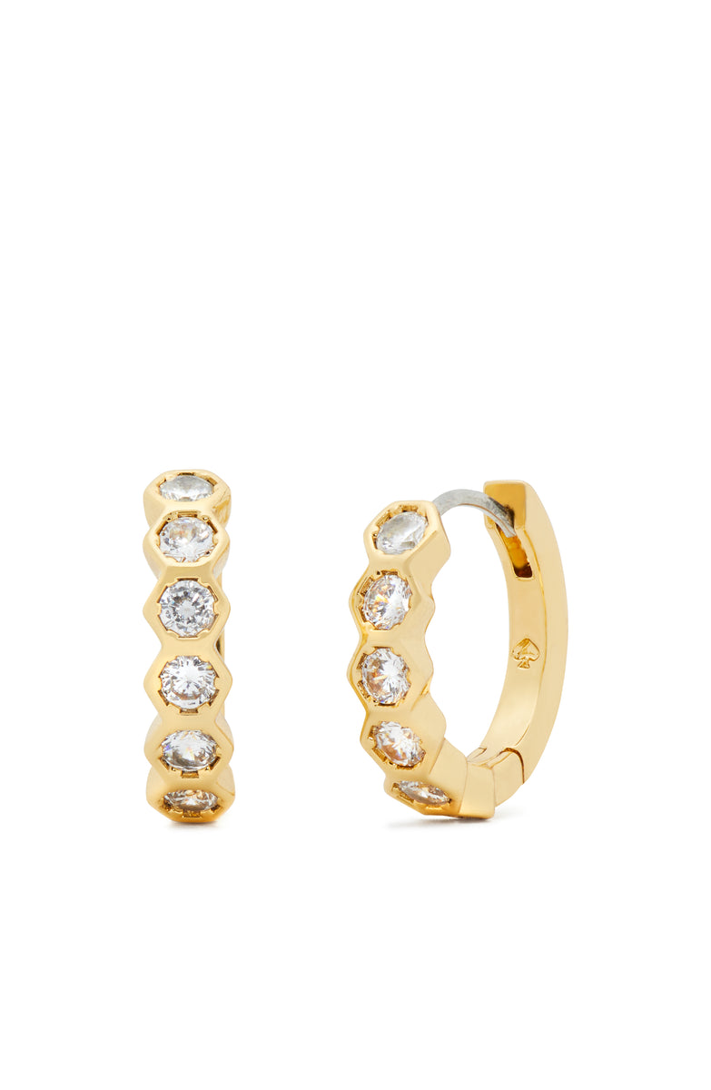 on the ball hexagon huggies – Kate Spade Saudi Arabia