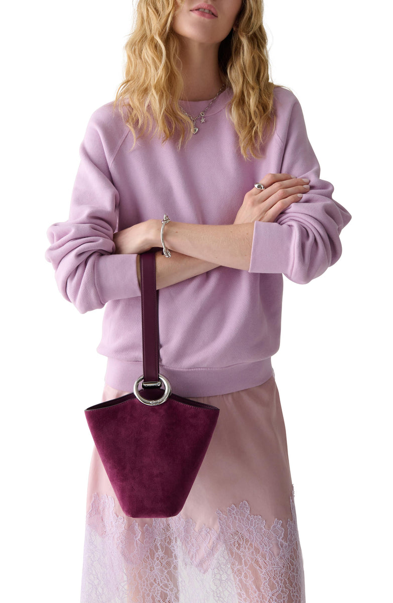 Halo Suede Mini Bucket Bag – Kate Spade Saudi Arabia