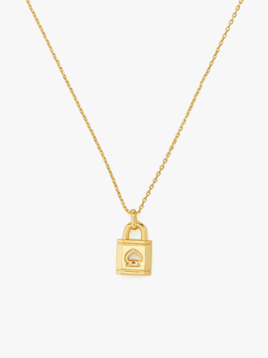 lock and spade mini pendant – Kate Spade Saudi Arabia