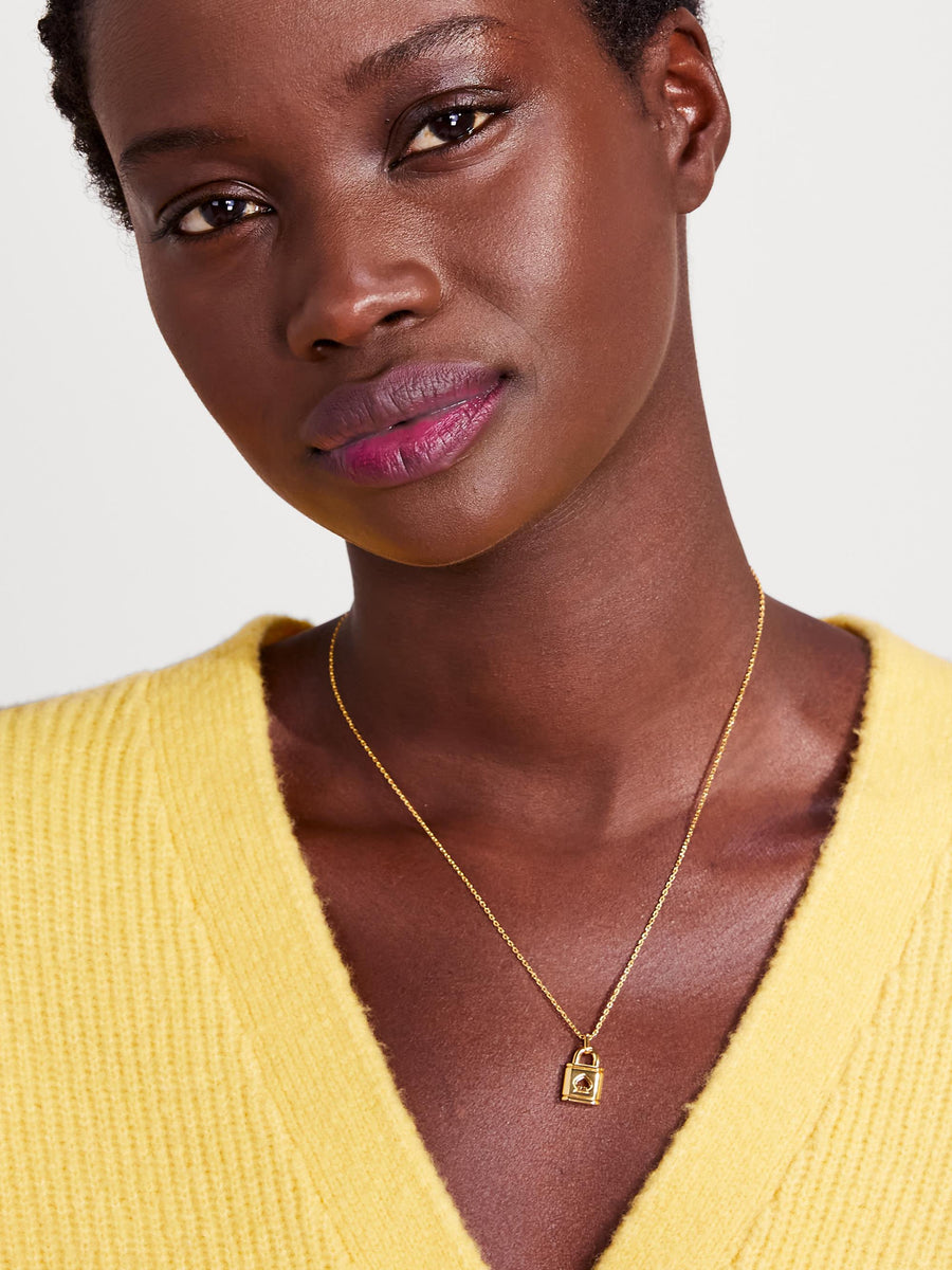 lock and spade mini pendant – Kate Spade Saudi Arabia