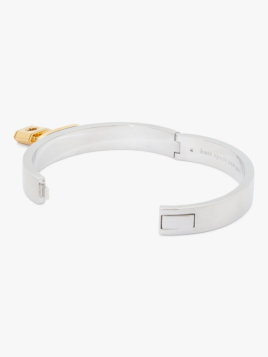 Lock And Spade Charm Bangle – Kate Spade Saudi Arabia