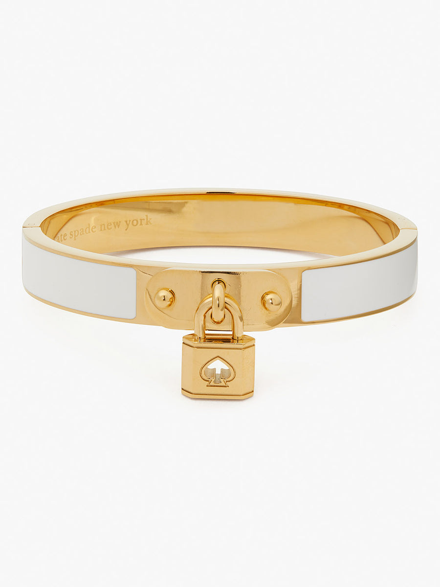Lock And Spade Charm Bangle – Kate Spade Saudi Arabia