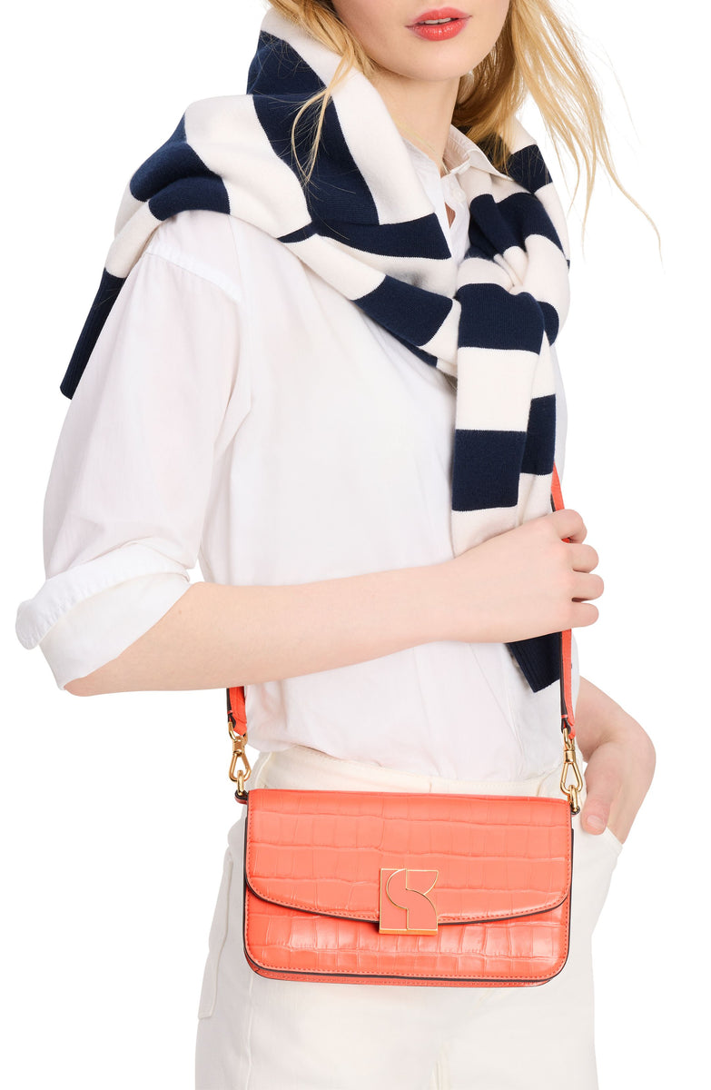 Dakota Croc-embossed Small Crossbody – Kate Spade Saudi Arabia